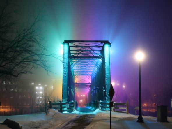 Rotary Lights Bridge | Rotary Club of Eau Claire