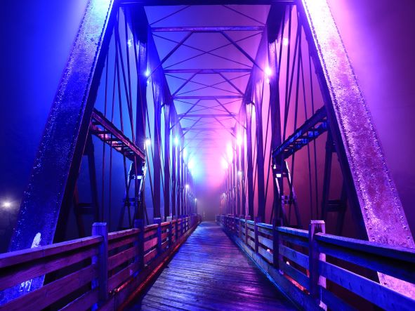 Rotary Lights Bridge | Rotary Club of Eau Claire