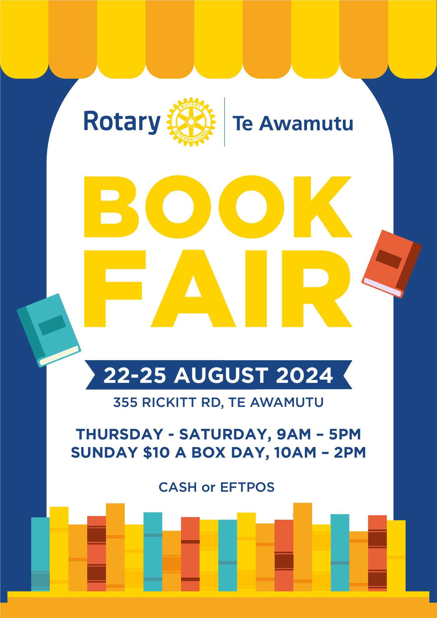 Book Fair | Rotary Club of Te Awamutu
