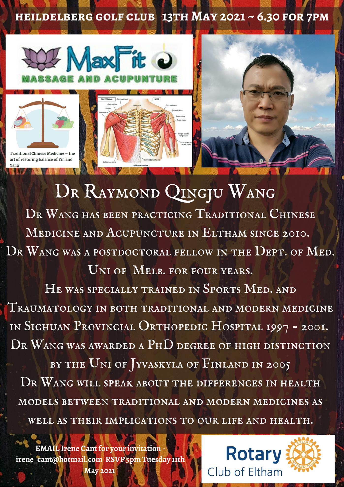 Chinese Health | Rotary Club of Eltham