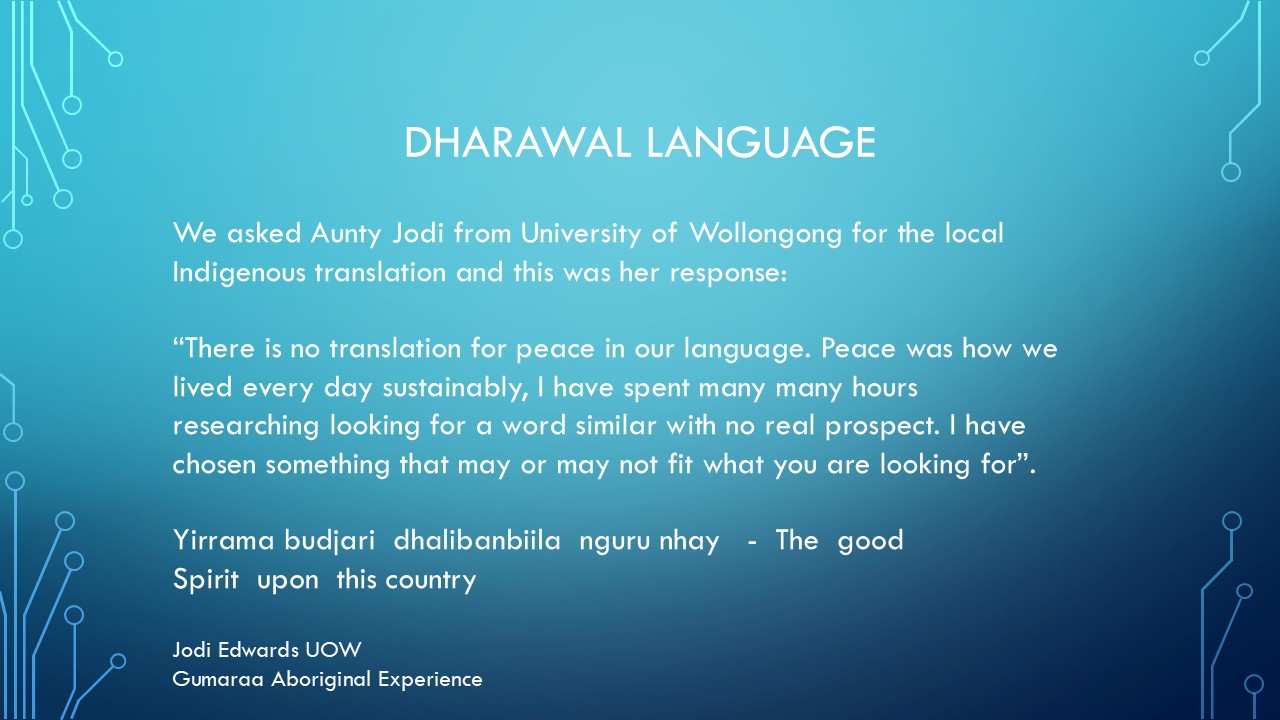 Peace Poles | Rotary Club of Fairy Meadow