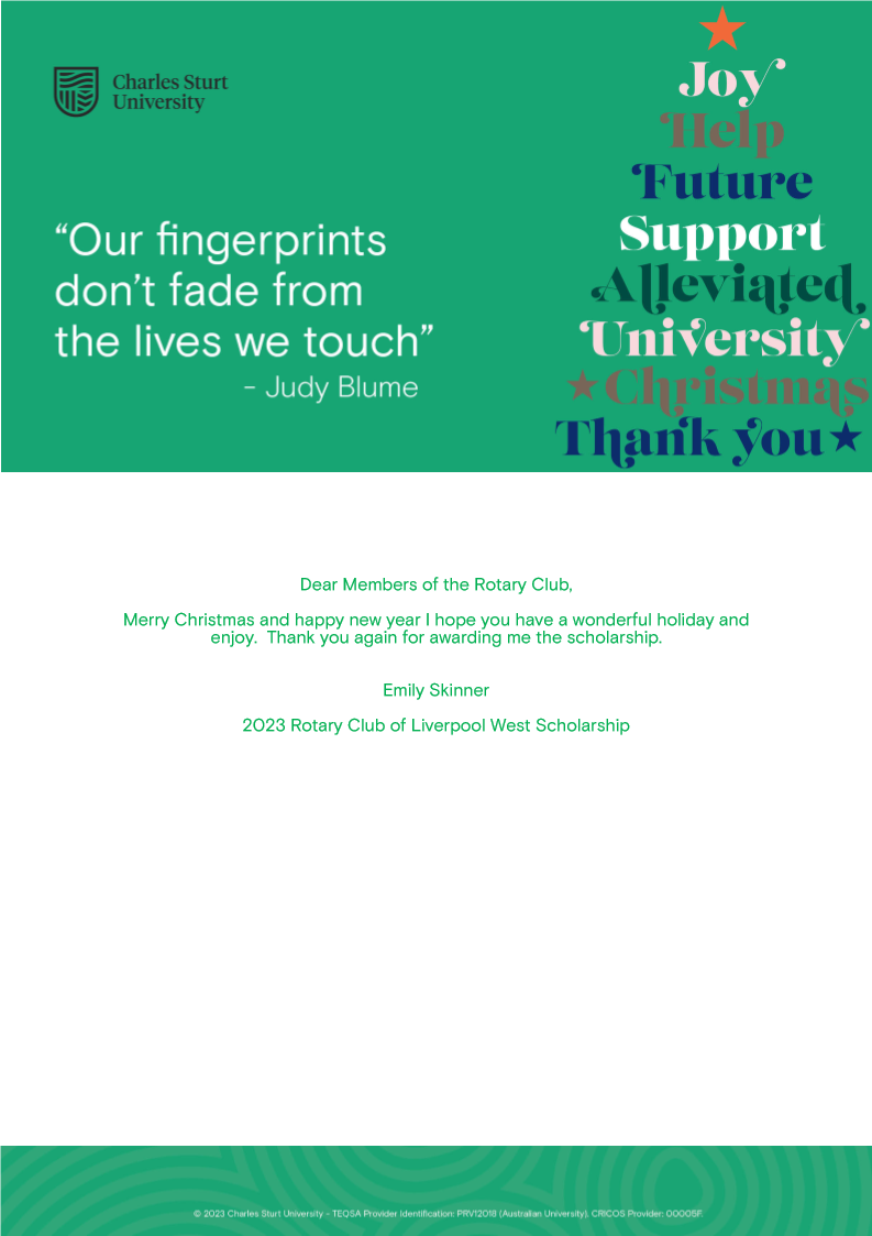 NEWSLETTER - 19 DECEMBER 2023 (Dec. 12, 2023)