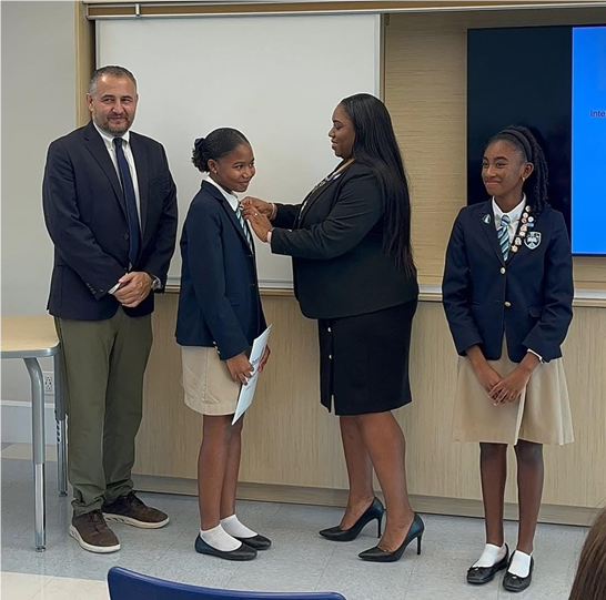 New Members Inducted into RCOF’s sponsored Interact Club at Lyford Cay ...