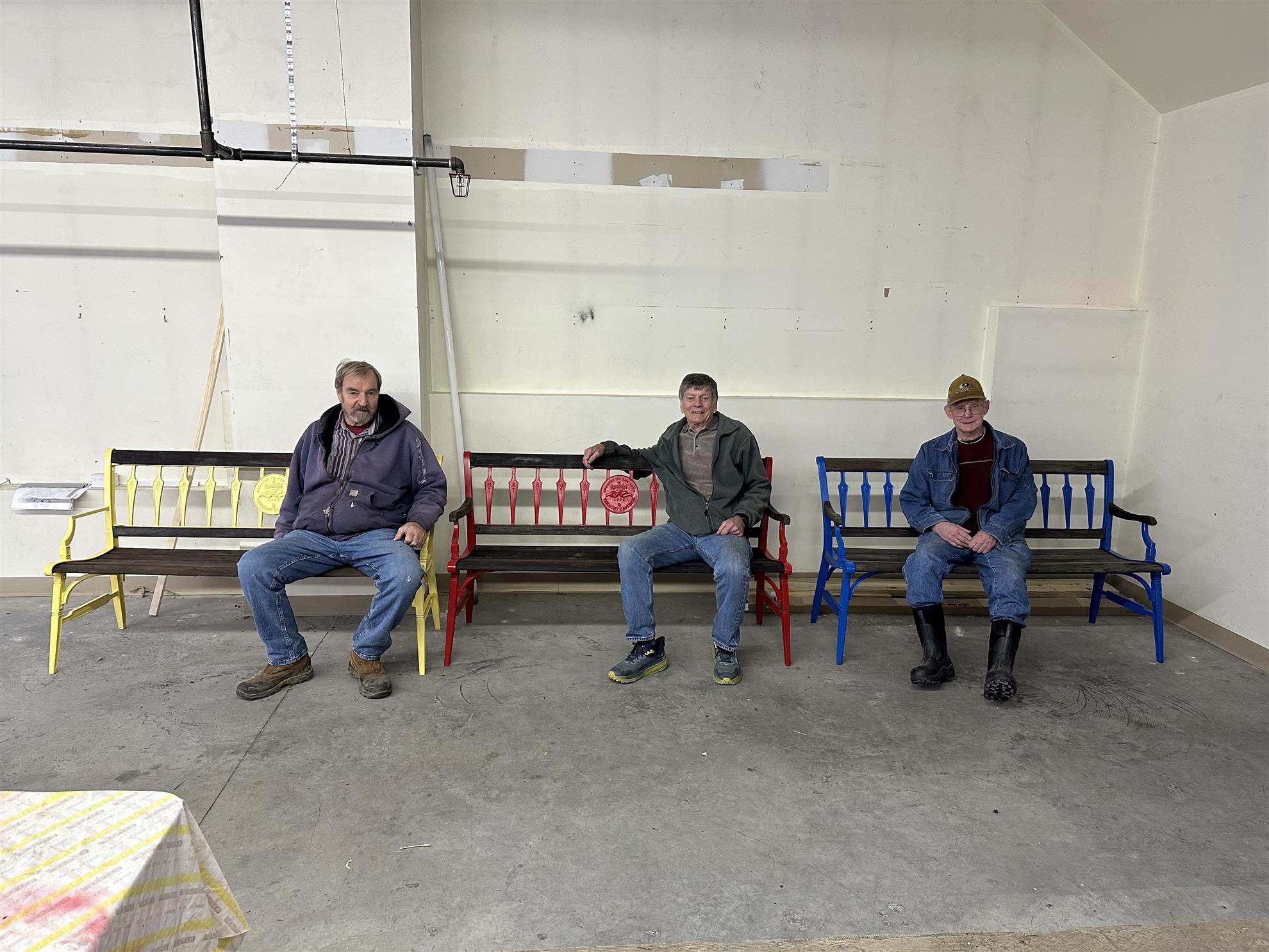 2024 Village Benches | Rotary Club of Randolph Sunrise