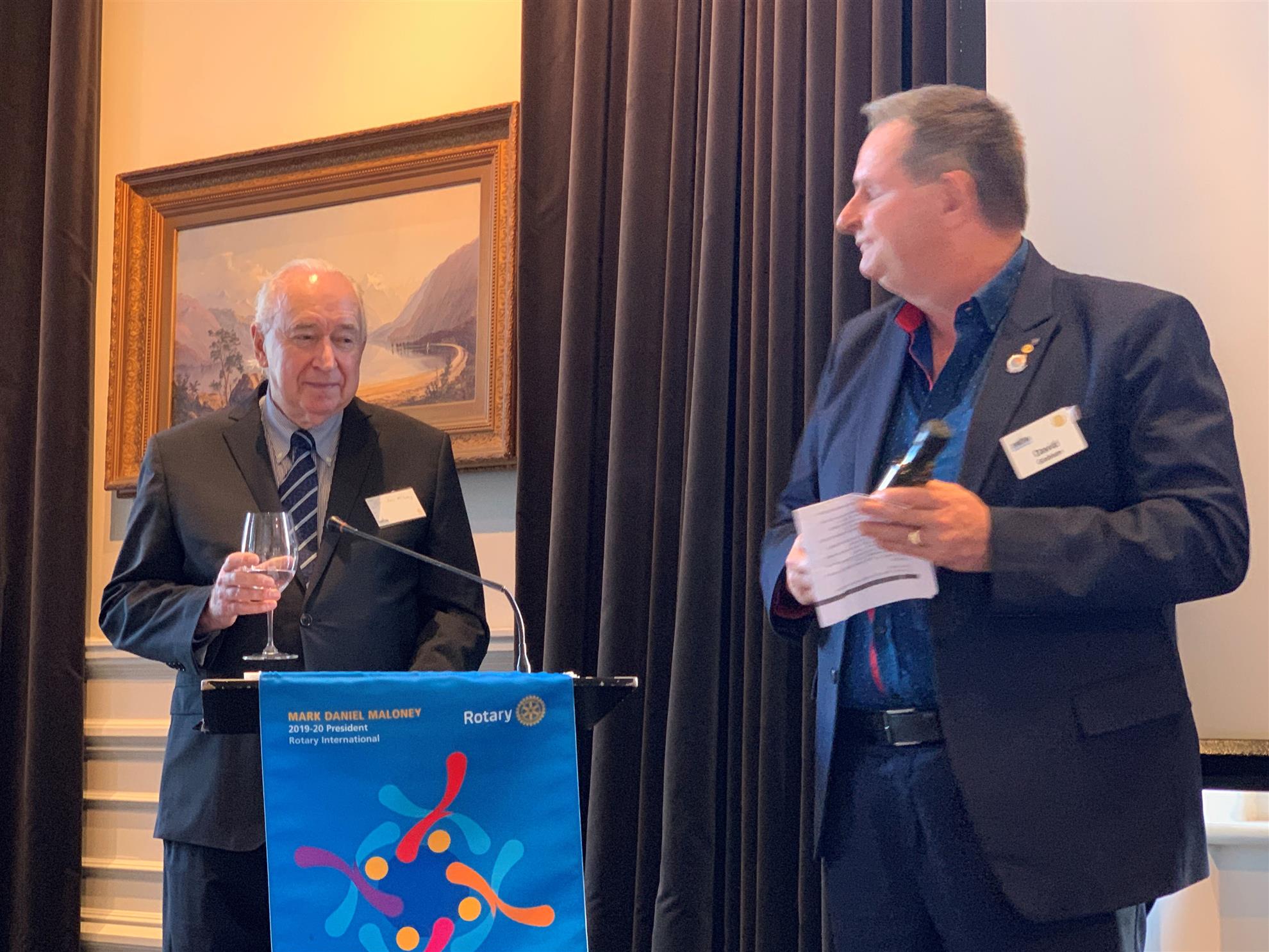 Sir Jim McLay @ Breakfast | The Rotary Club of Downtown Auckland (Inc)