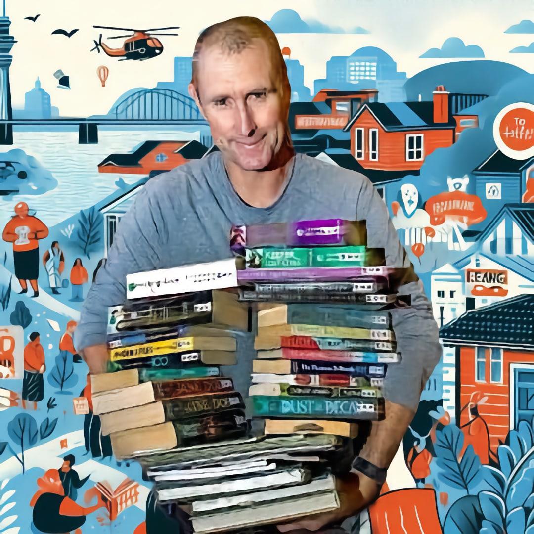 Alan Dindley, the Te Awhi Rito Reading Ambassador | The Rotary Club of ...