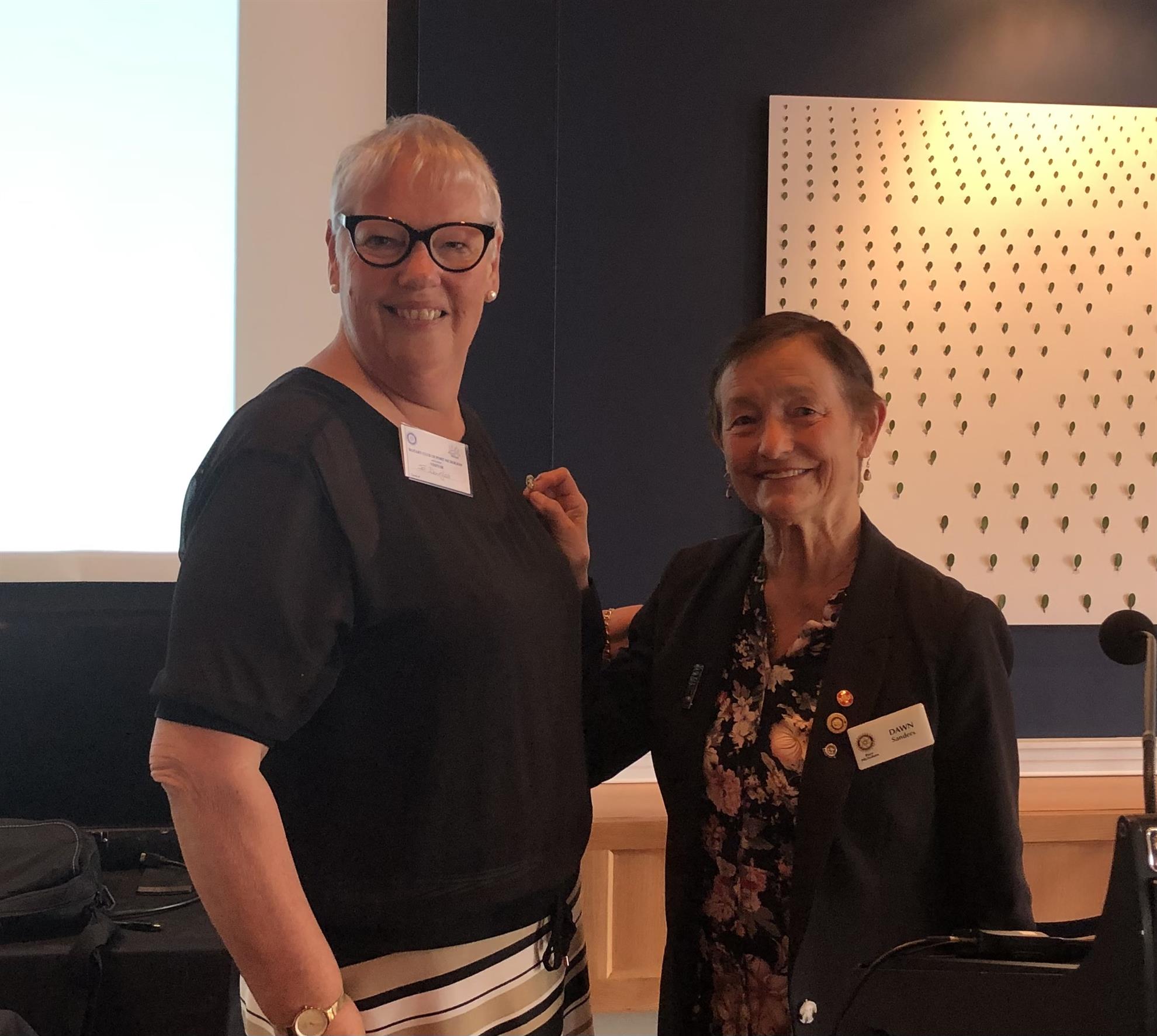 A re-induction and a semi-forum | The Rotary Club of Port Nicholson