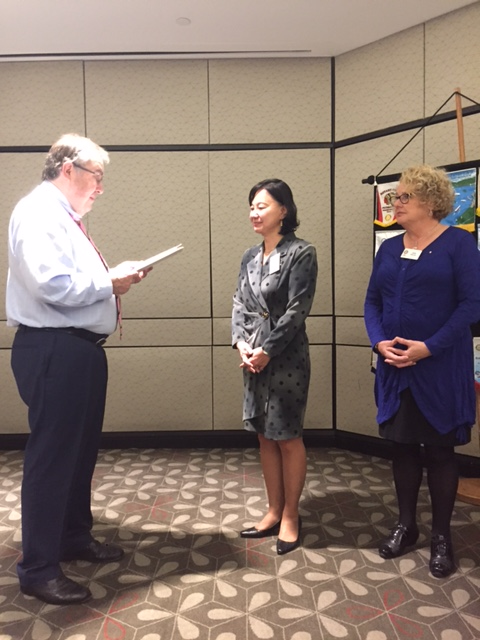 Welcome to two new members | The Rotary Club of Port Nicholson