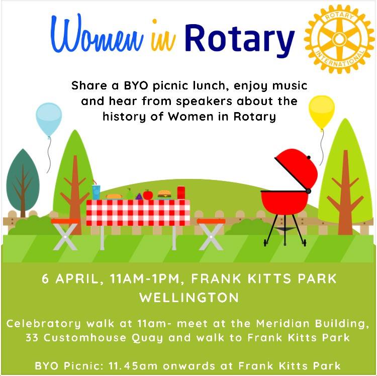 Celebrate 30 years of Women in Rotary | The Rotary Club of Tawa