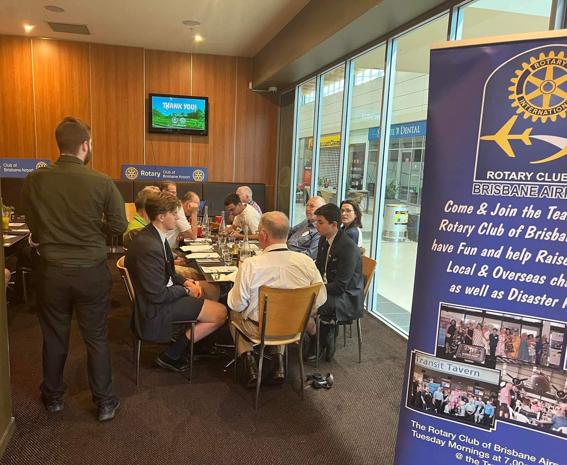 TIM WILSHIRE - VISIT TO BRISBANE AIRPORT ROTARY | The Rotary Club of ...