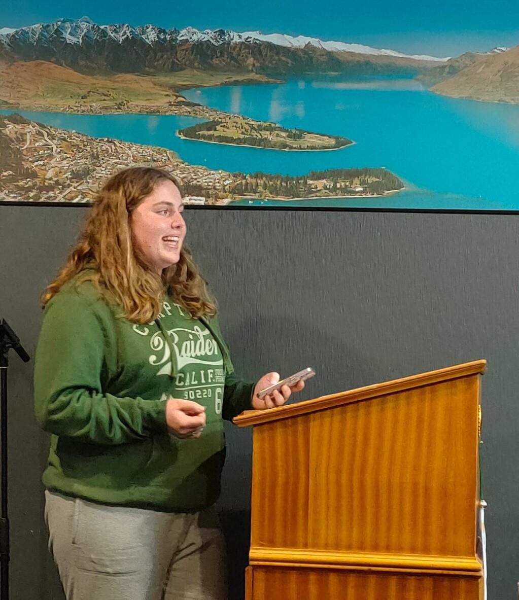 JESS DREDGE - GUEST SPEAKER 19 JULY 2022 | The Rotary Club of Queenstown