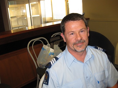 Robin Hutton Police Sergeant at Balclutha | The Rotary Club of Milton