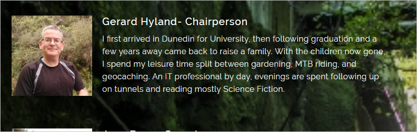 Cycle Trail Tunnels | The Rotary Club of Mosgiel