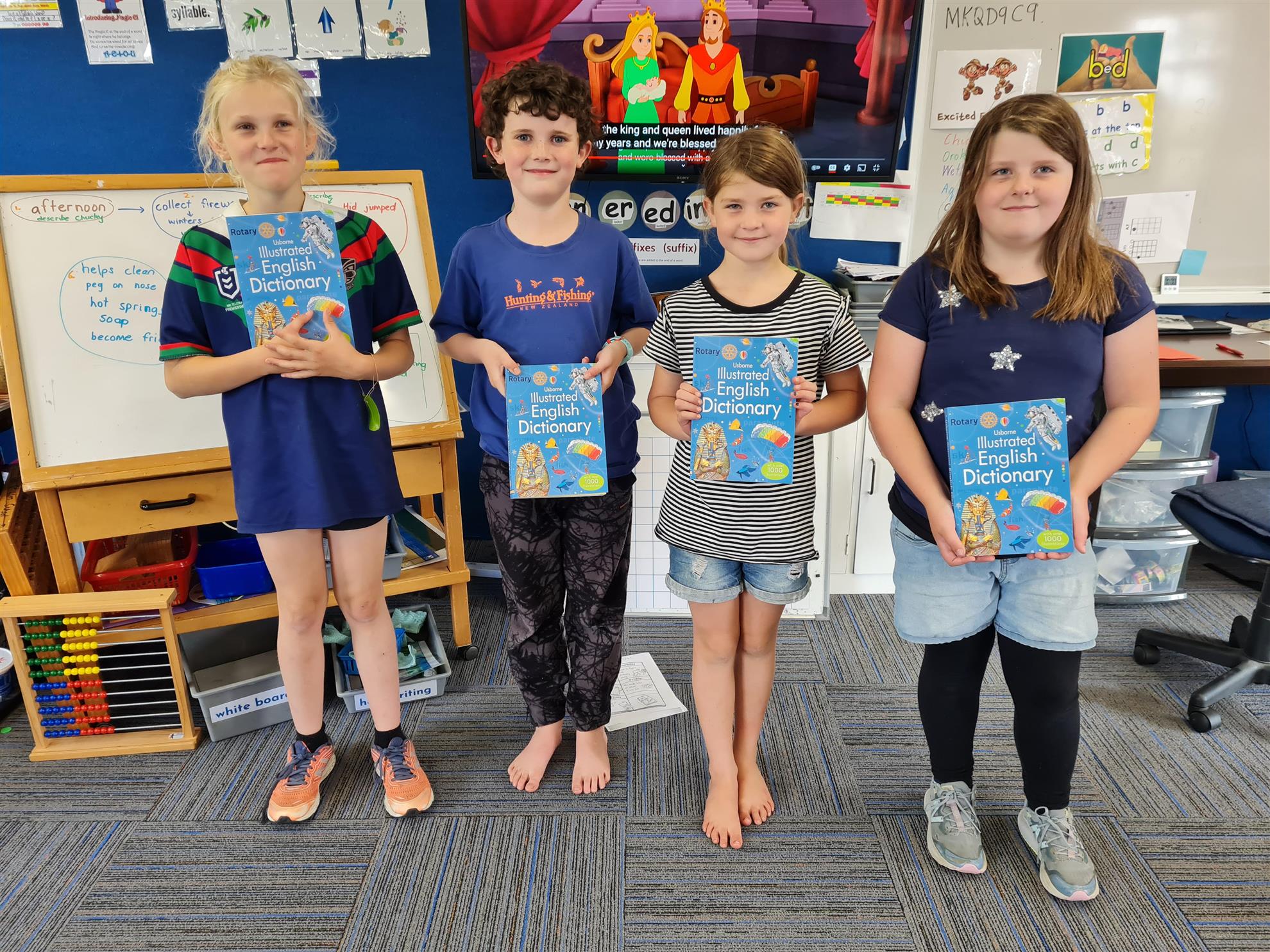 Thank you from Lee Stream School | The Rotary Club of Mosgiel