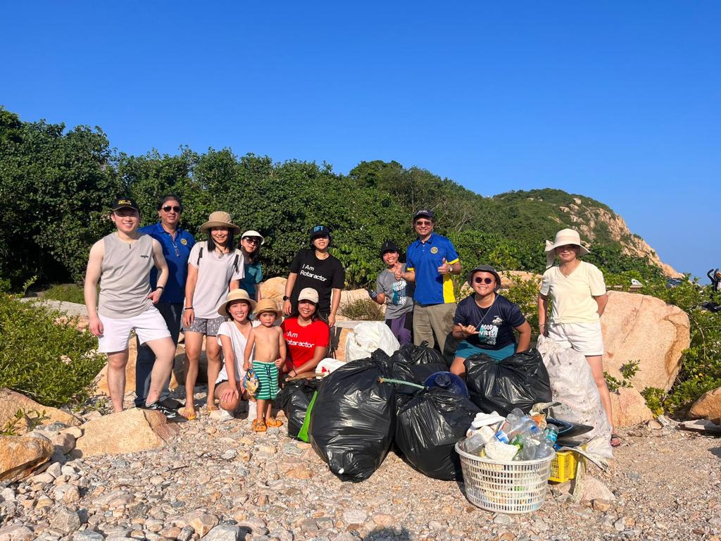 September Beach Clean Up 2023/09/30 | Rotary Club of Kowloon Golden Mile