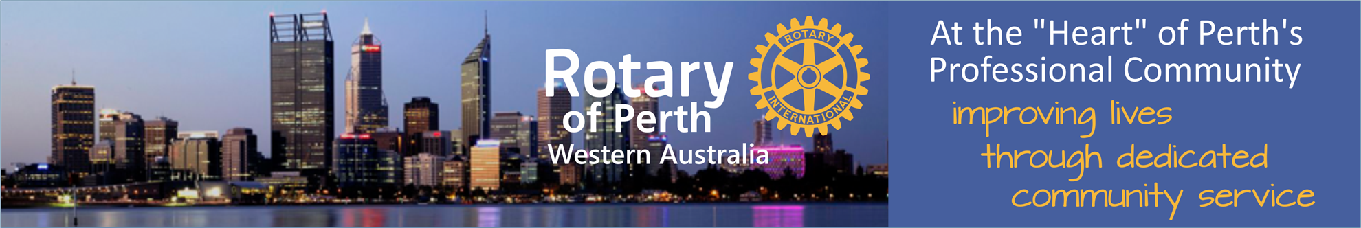 Rotary of Perth Banner | Rotary Club of Perth