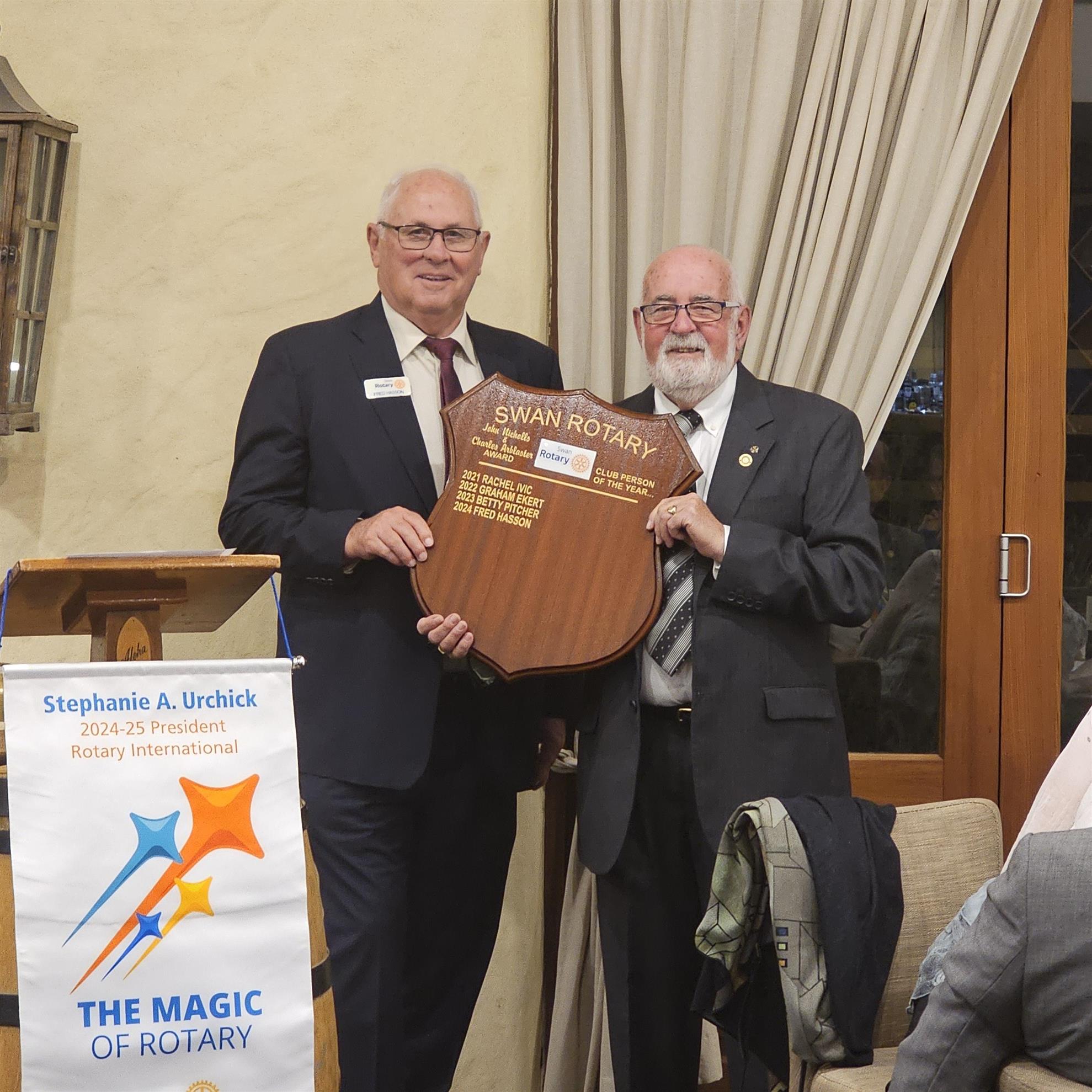 Swan Rotary Changeover night (Jul. 06, 2024)