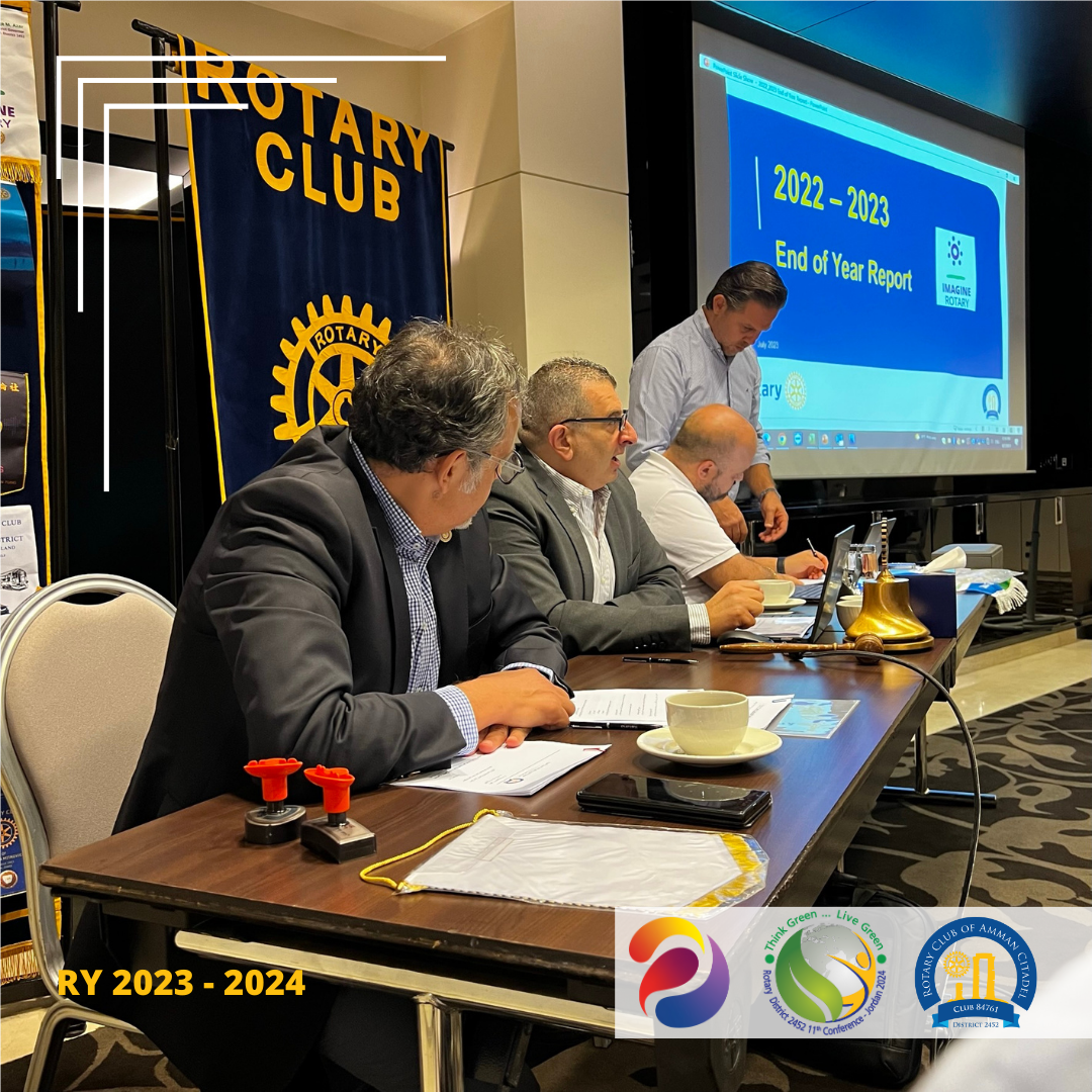 General Assembly Meeting | Rotary Club of Amman Citadel