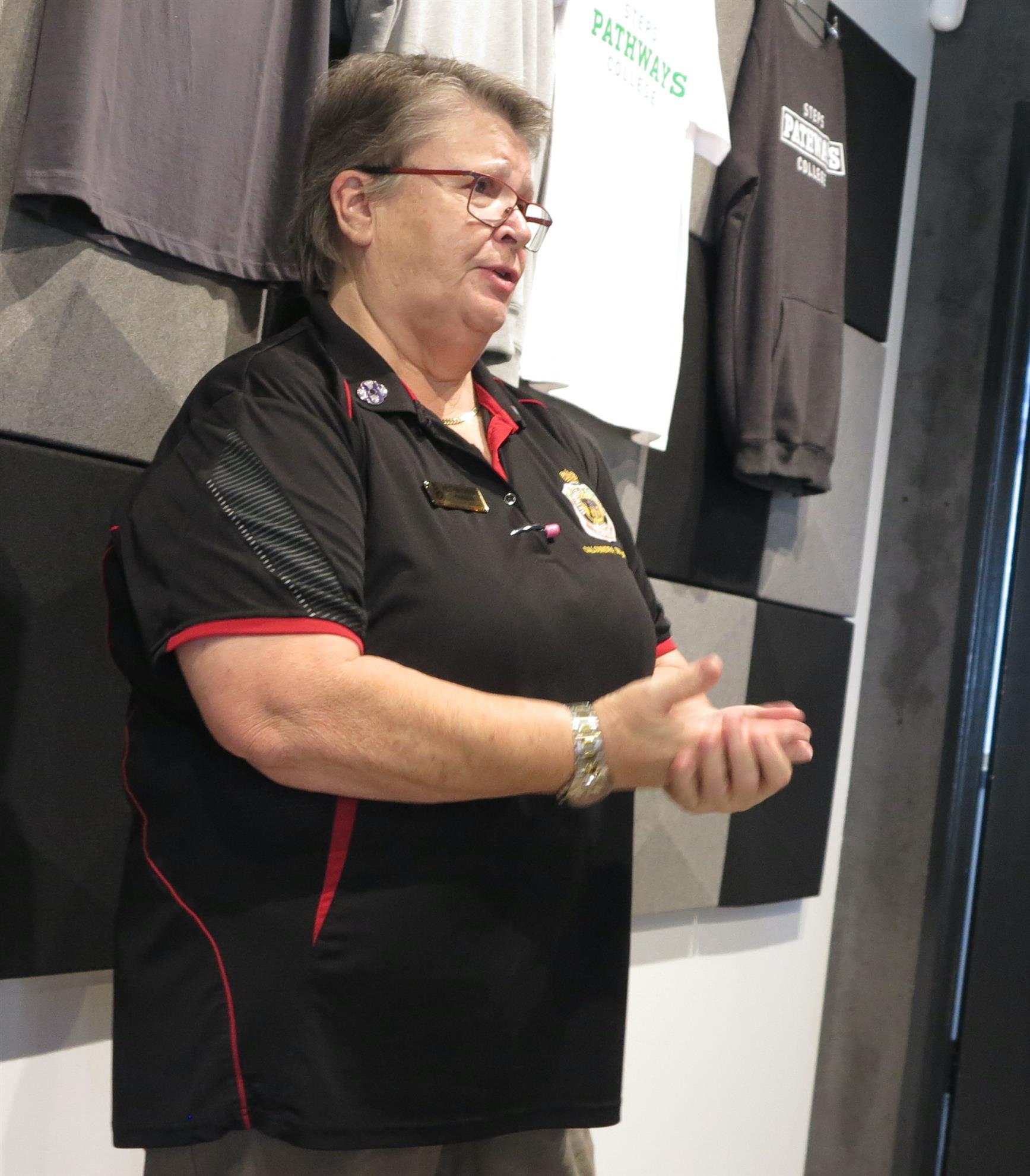 Our Last Meeting - Heather Christie, President of the Caloundra RSL Sub ...