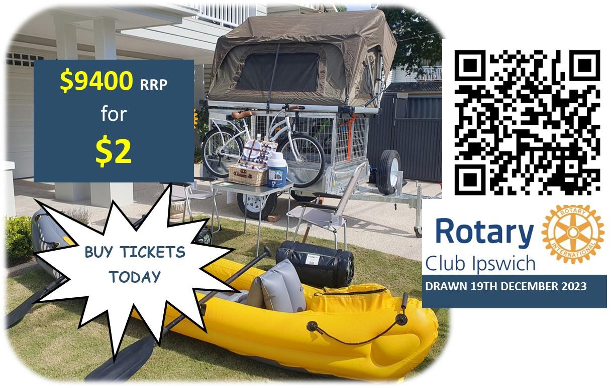 Adventure Trailer Raffle 2023 | Rotary Club of Ipswich