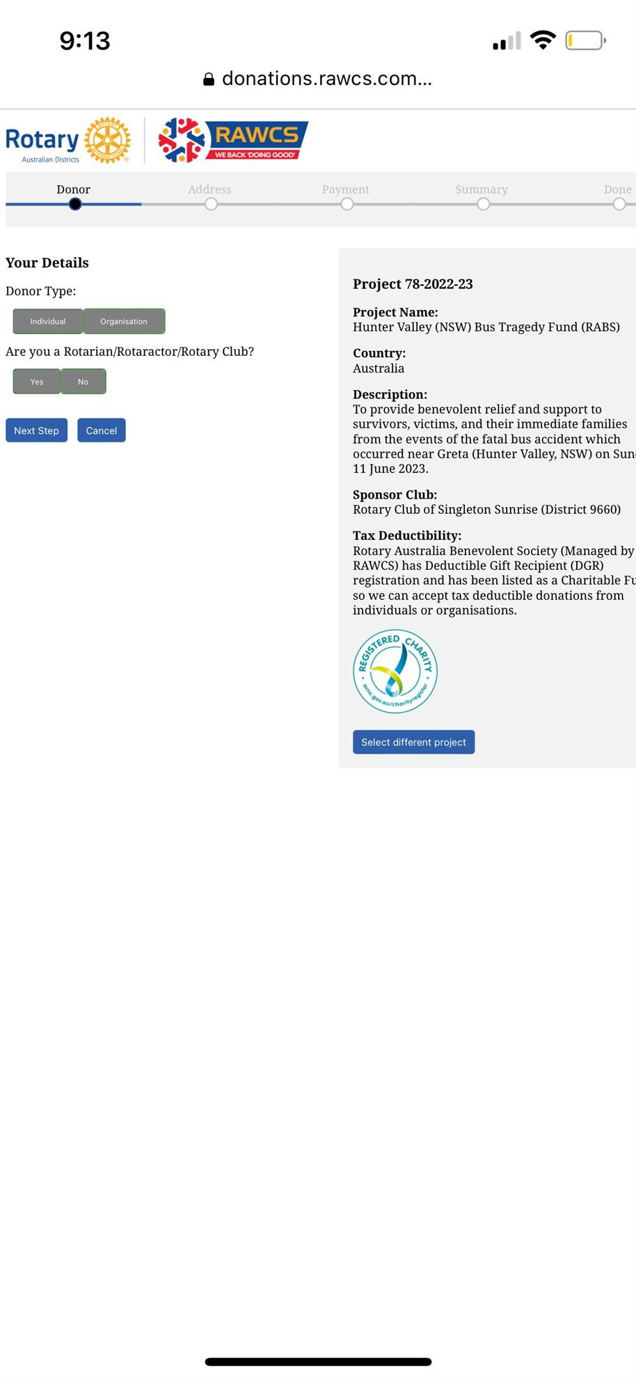 Bus Crash Rotary Fund | Rotary Club of Greater Dandenong and Endeavour ...