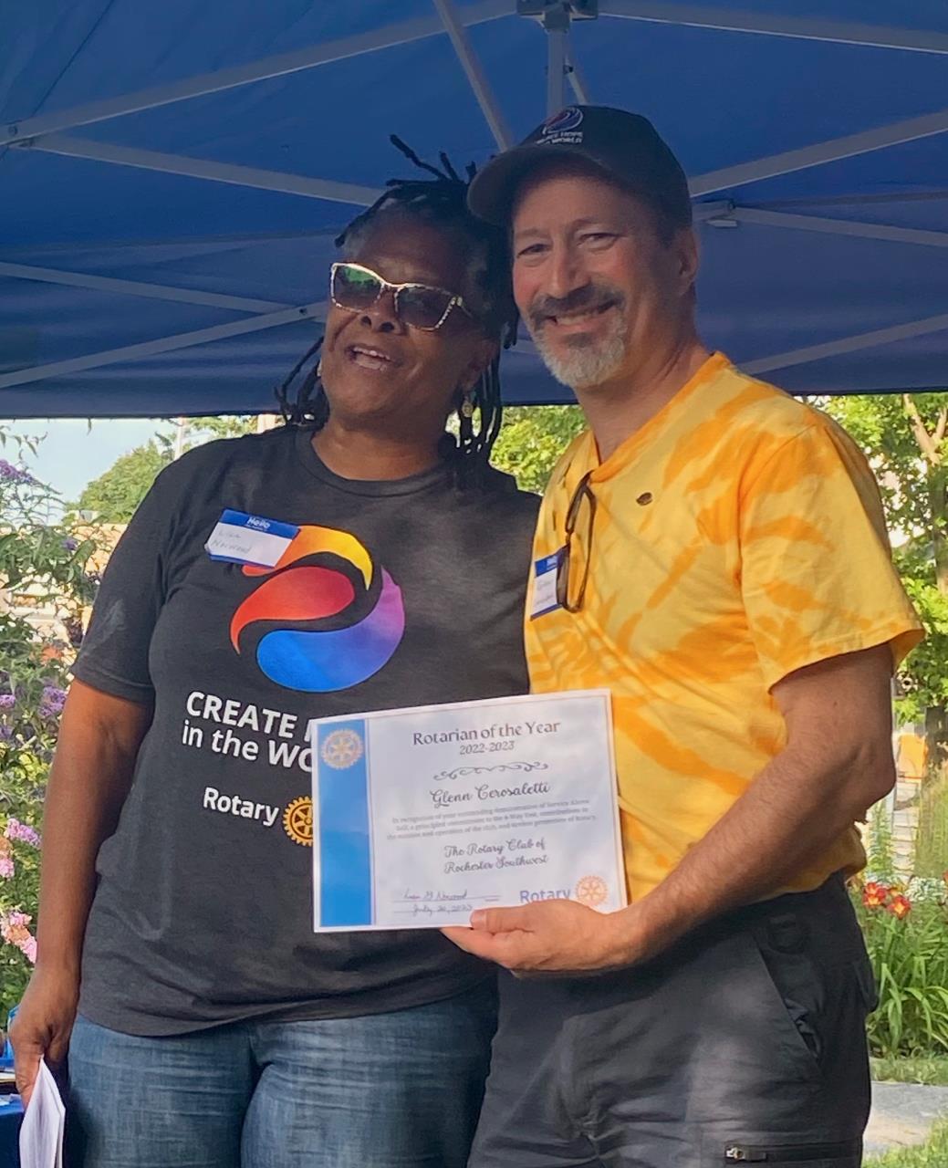 Club Changes Leadership | Rotary Club of Rochester Southwest