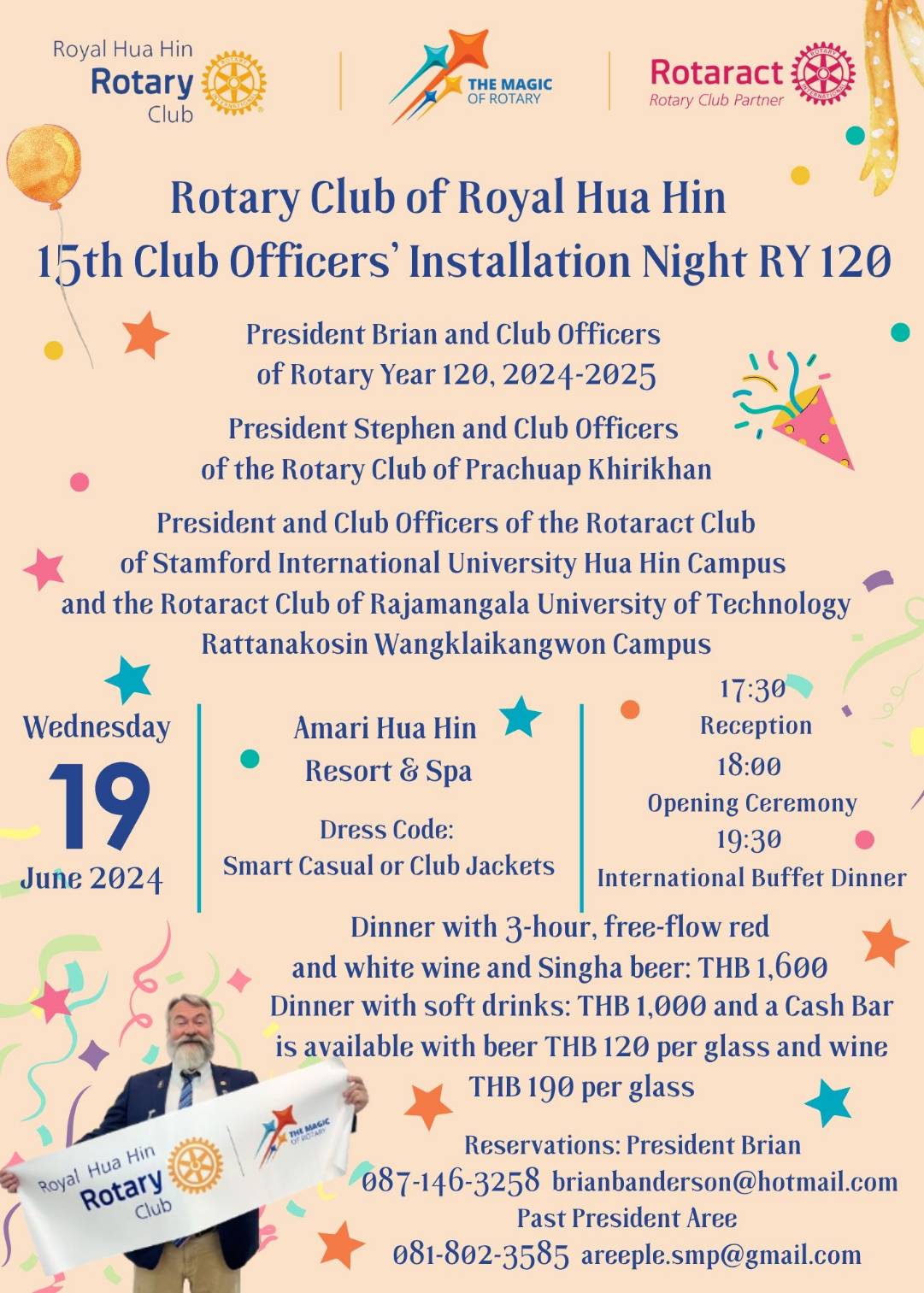 Our 15th Annual Installation Night on 19.6.2024 | Rotary Club of Royal ...