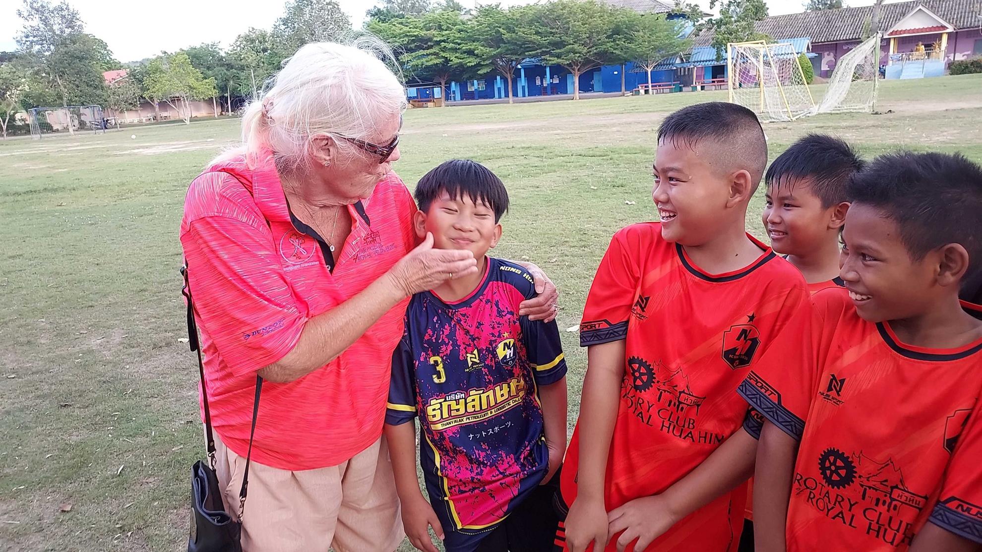Football Donation 9.9.2023 | Rotary Club of Royal Hua Hin