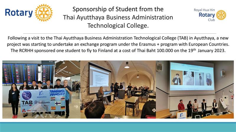 Home Page | Rotary Club of Royal Hua Hin