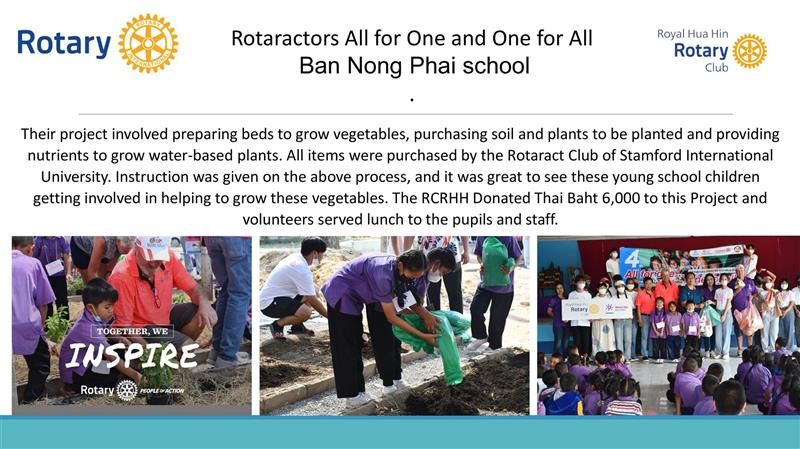 Home Page | Rotary Club of Royal Hua Hin