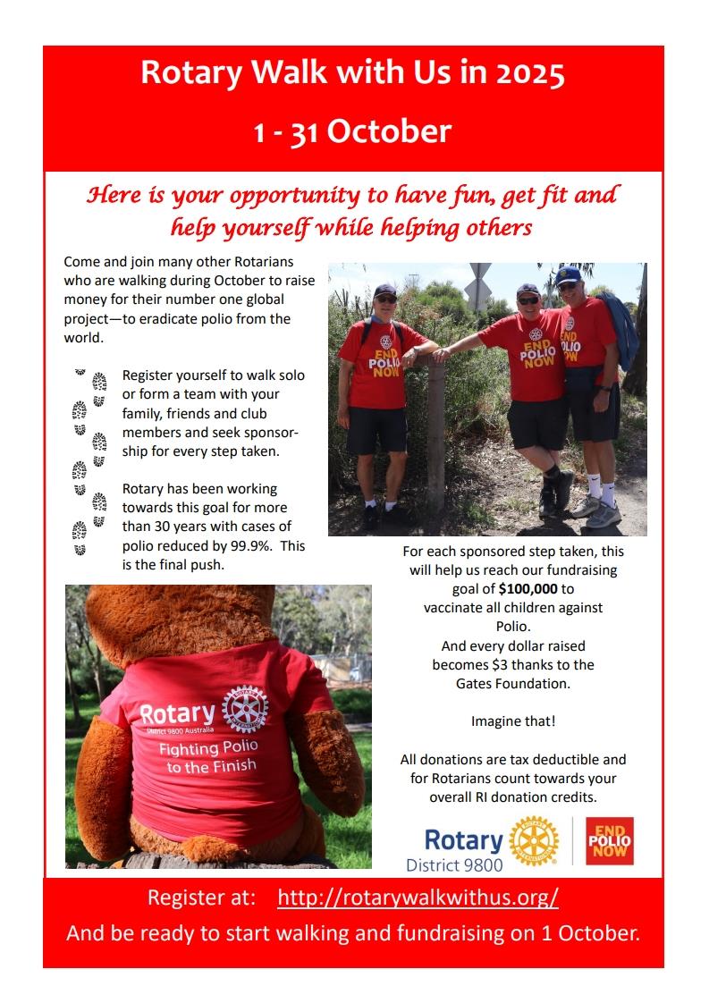 Rotary Walk With Us | Rotary Club of Canterbury