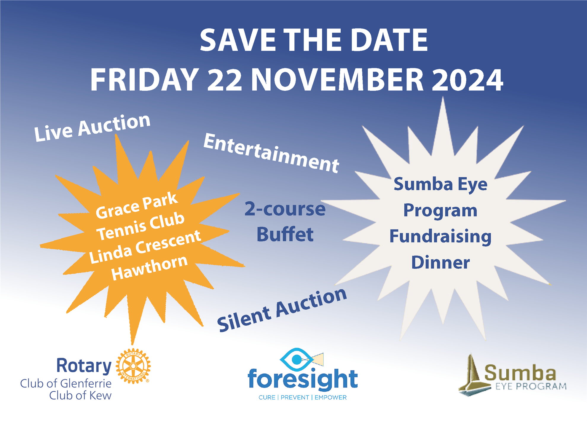 Sumba Dinner - Calling for Auction Items | Rotary Club of Glenferrie