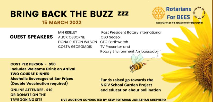 Bees Talk | Rotary Club of Glenferrie