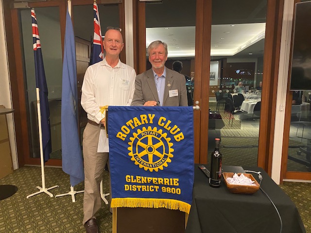 Speaker 10th May - Rowan McClean | Rotary Club of Glenferrie