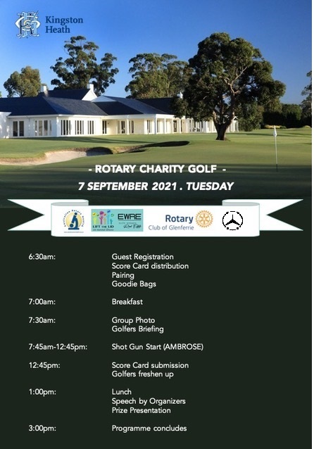 Rotary Golf Day for Australian Rotary Health September 7th 2021 ...