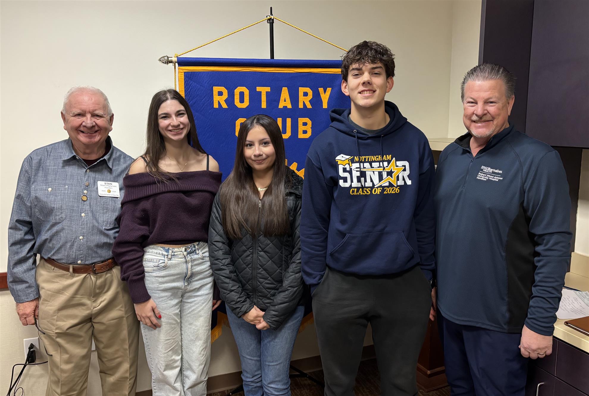 Students Shine at First 2026 Meeting | Rotary Club of Robbinsville Hamilton