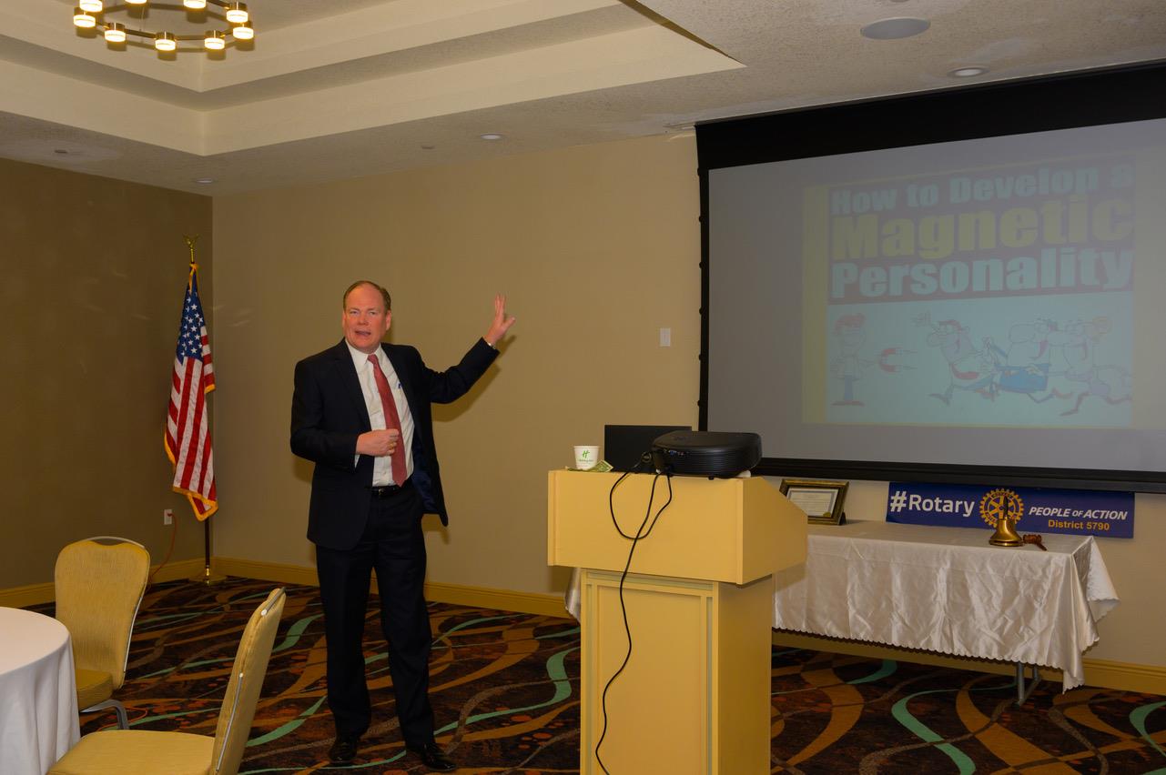 Andy Eads Speaks to our TC Rotary Club | Rotary Club of Trophy Club, Texas