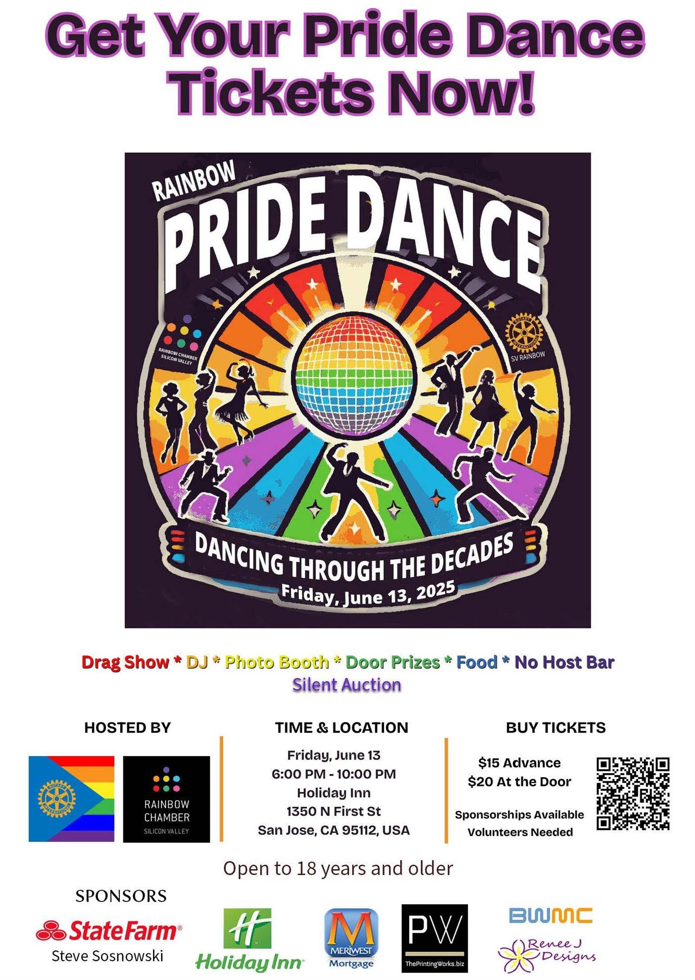 Rainbow Pride Dance | Rotary Club of Silicon Valley Rainbow