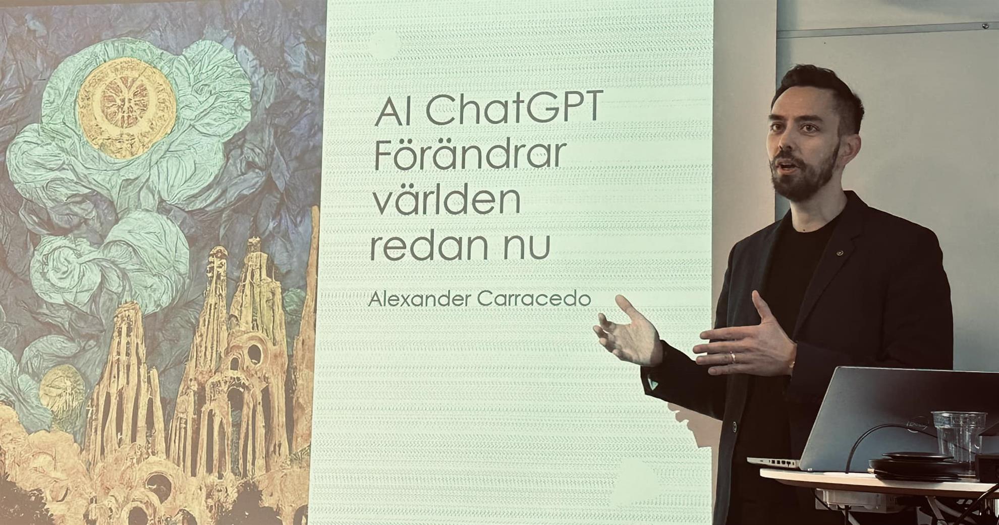 Succe för Alex om Chat-GPT | Stockholm Fryshuset Rotaryklubb