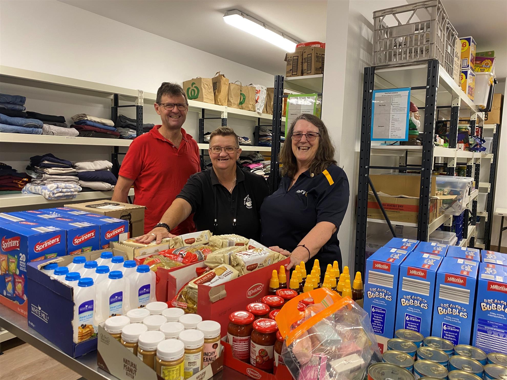 Shopping for Redcliffe Breakfast Club | Rotary Club of Redcliffe Sunrise