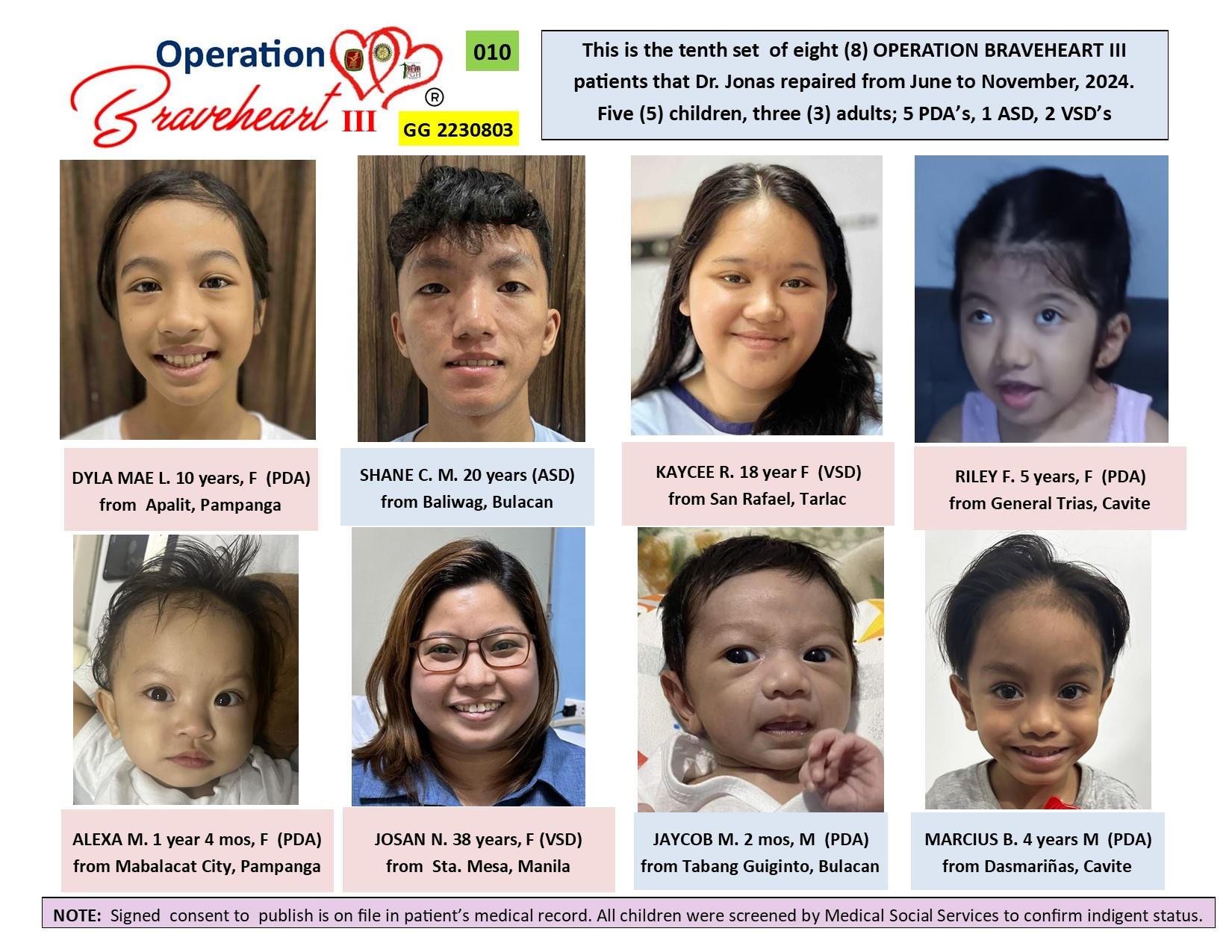 Operation Braveheart | District 7390 Passport