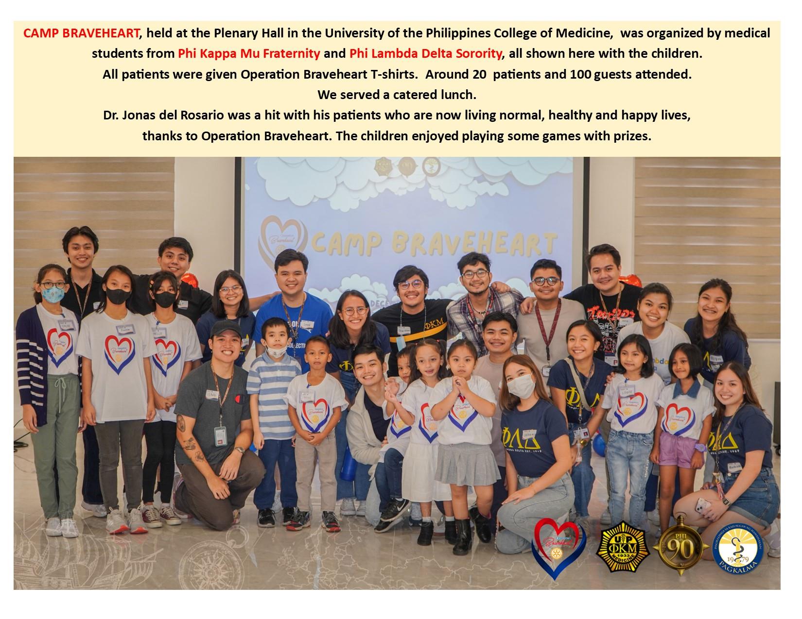 Camp Braveheart | District 7390 Passport