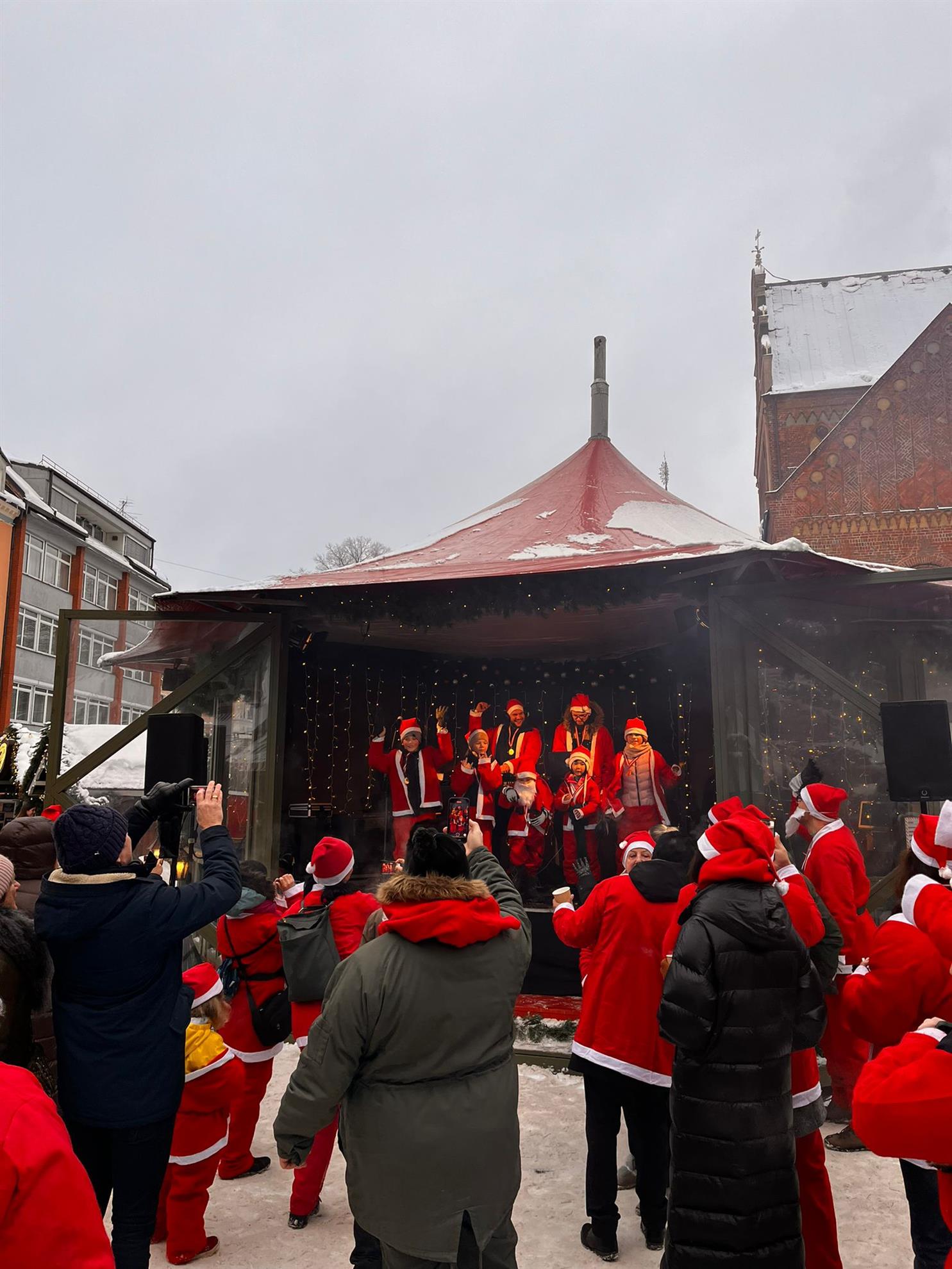 The Santa's Fun Run was a success! | Riga International Rotary Club