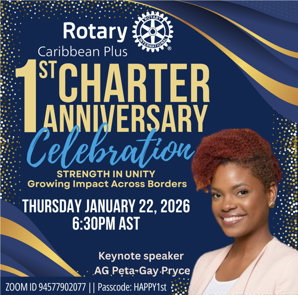 Rotary Club of the Caribbean Plus Celebration of First Charter ...