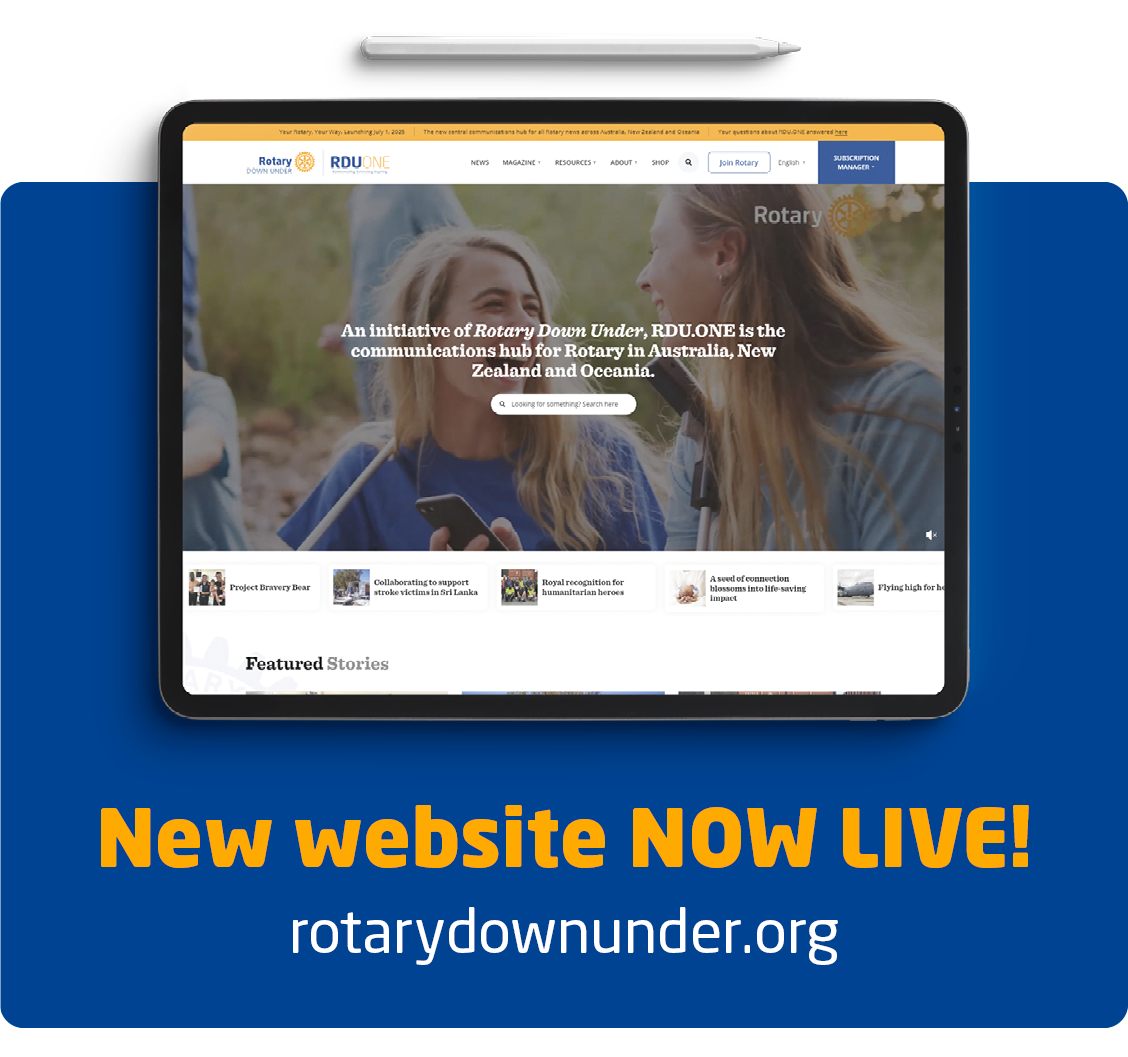 Rotary Down Under - New Communications Hub | Rotary Club of Cairns Sunrise