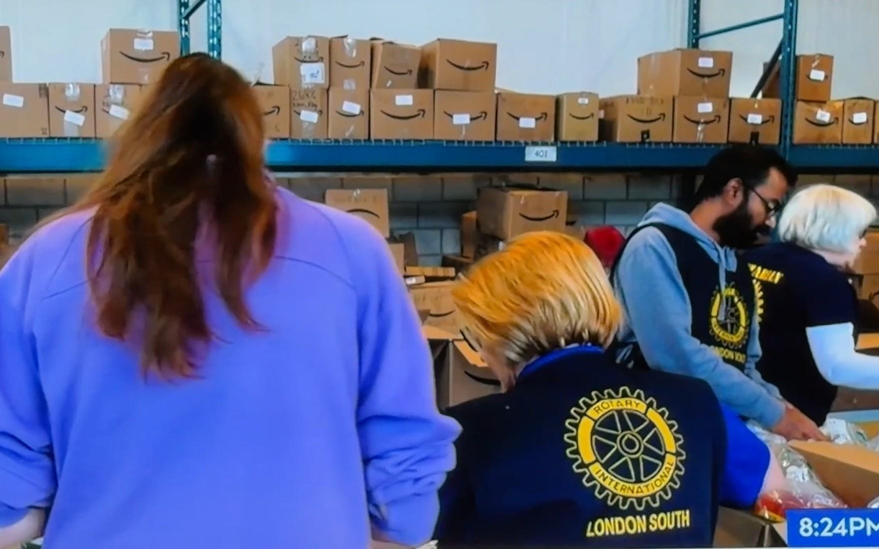 Rotary at work in a food recycling program for those in need | Rotary ...