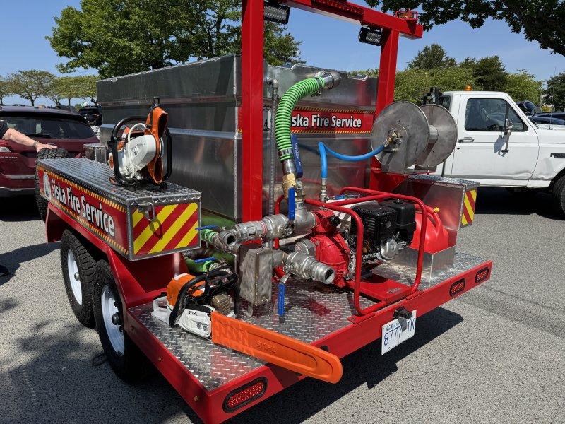 Fire trailer with increased capacity and in full livery will be on ...