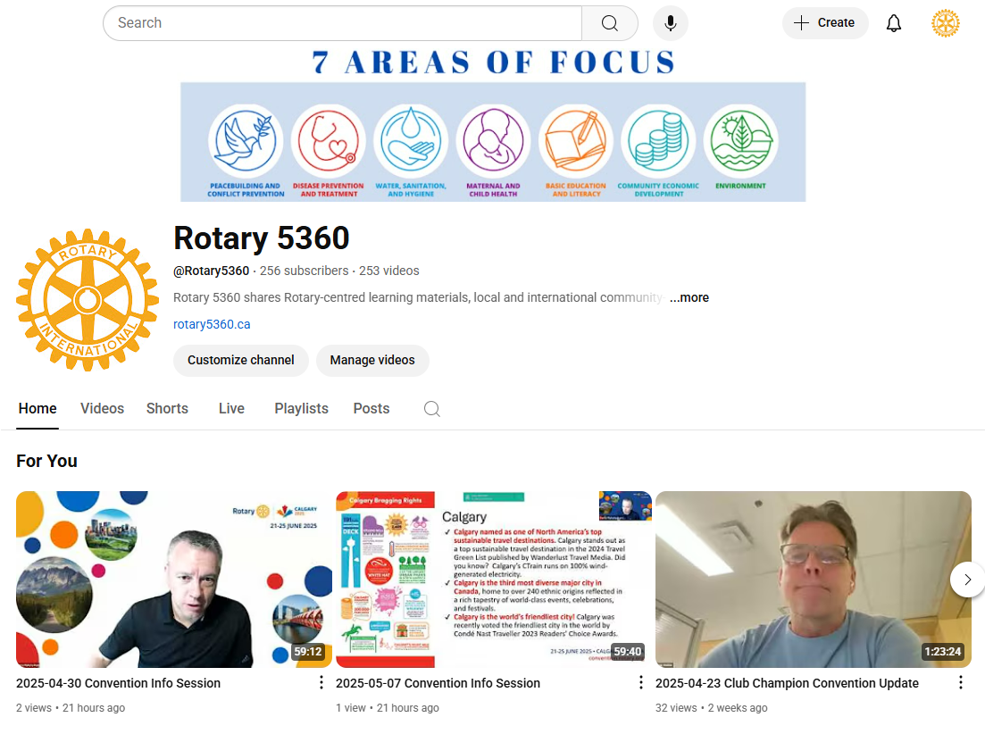 Need Convention Information? | Rotary 5360