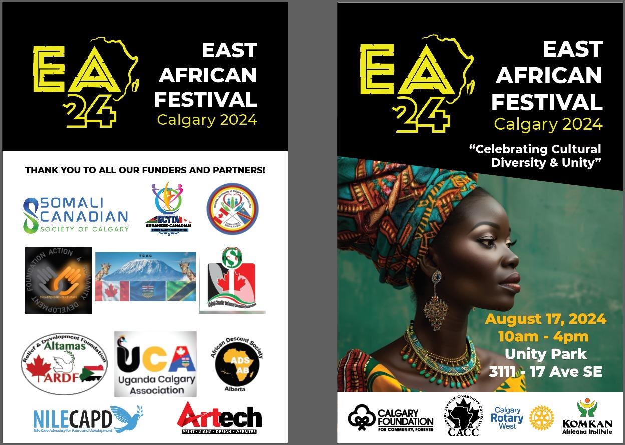 East African Inclusion and Diversity Event, Sat Aug 17, Unity Park ...