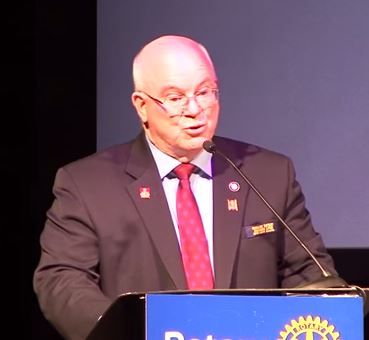 PDG Pat Killoran presents to District 6400 | Rotary 5360